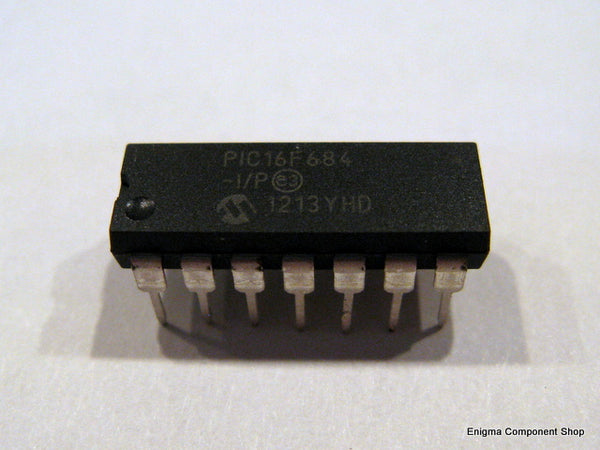 PIC 16F684-I-P Microcontroller IC | Enigma Component Shop Ltd