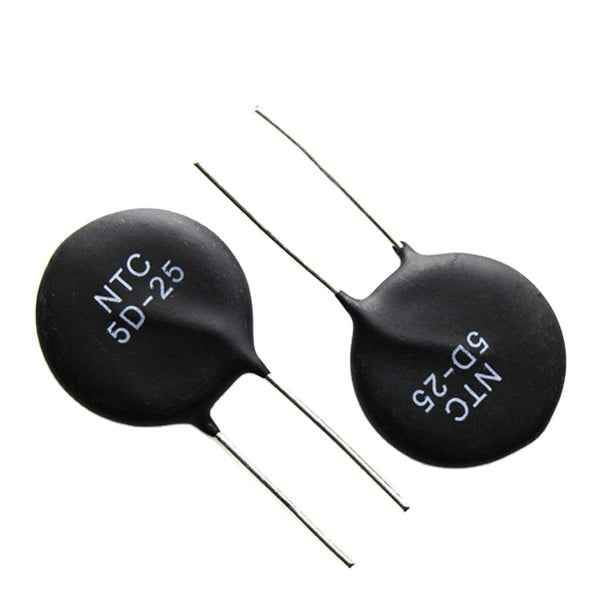 NTC 5D-25 Inrush Suppression Thermistor | Enigma Component Shop Ltd.