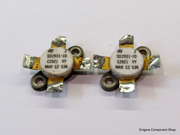 SD2931-10 RF Power Transistor Matched Pairs- USED | Enigma Component ...